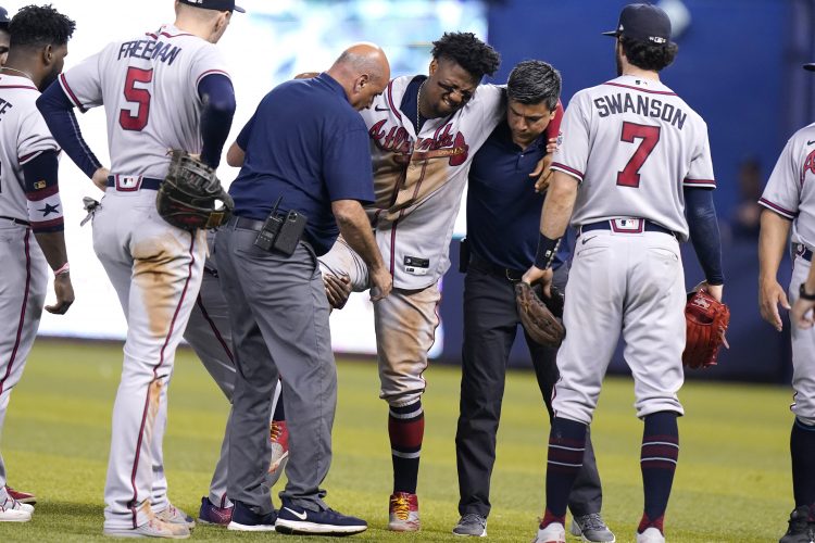 MLB: Acuna Hurt in Braves Win | News, Sports, Jobs - The Intelligencer
